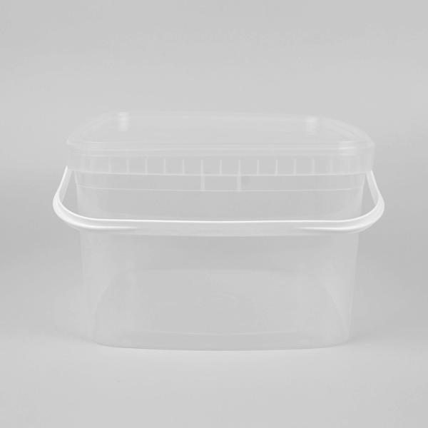 Quality 3L Clear PP Plastic Ice Bucket for sale