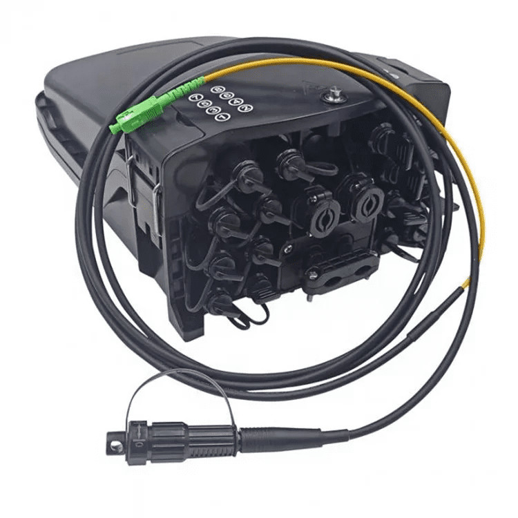 Quality 16 Port FTTH Fiber Optic Termination Box Waterproof MINI Termination Box IP68 for sale