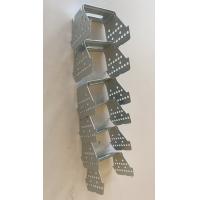 Quality 1.0mm Furniture Galvanized Steel Stamping U Metal Clip Bracket for sale