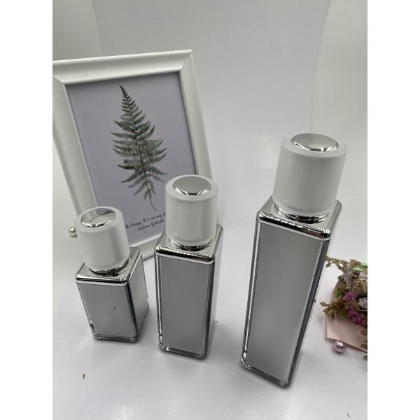 Quality 30ml Bottle Box 100ml Plastic Spray Bottle Square Luxury Bottle Packaging for sale