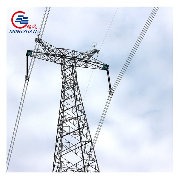 Quality 110kv Electric Transmission Angle Tower Q235  Hot Dip Galvanized for sale