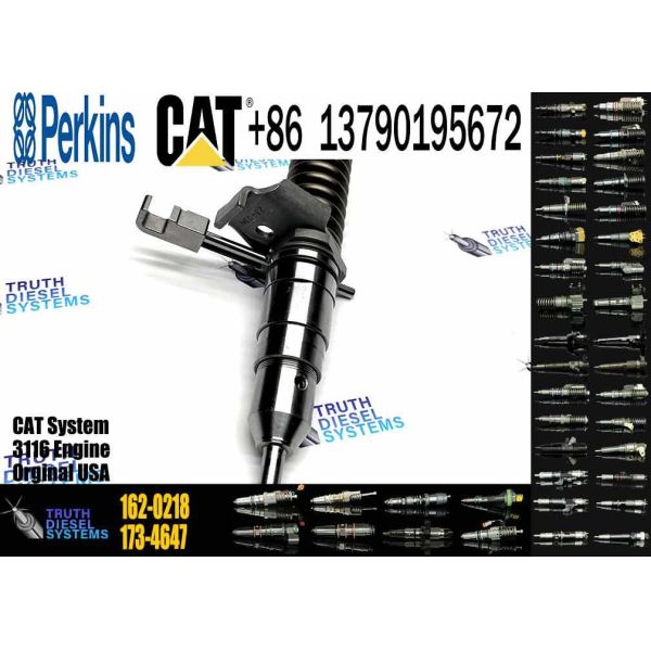 Quality 1278213 High Quality Fuel Injector for CAT 3126 3116 Excavator Engine Parts 0R8473 1620218 162-0218 1278216 for sale