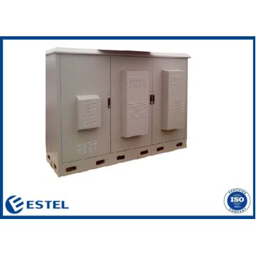 Quality Phosphating Outdoor Telecom Cabinet With Battery Rectifier for sale