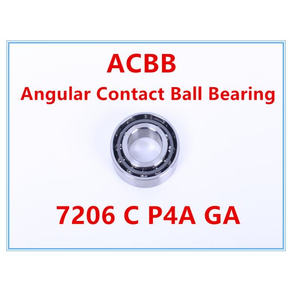 Quality 7206 C P4A GA Angular Contact Ball Bearing for sale