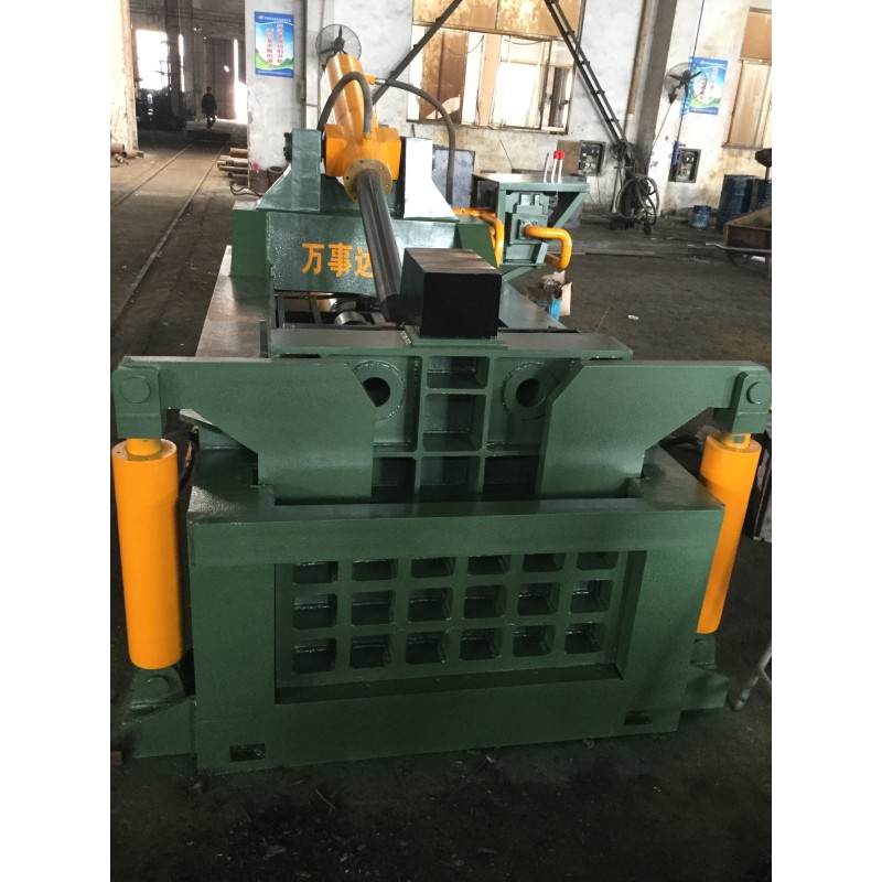 Quality High Density 160Ton Hydraulic Metal Baler Scrap Compaction Solution 22kw For for sale