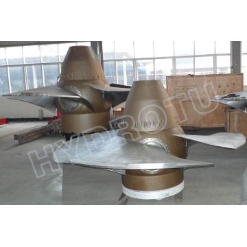 Quality Vertical Kaplan Water Turbine / Kaplan Hydro Turbine with Generator and Speed for sale