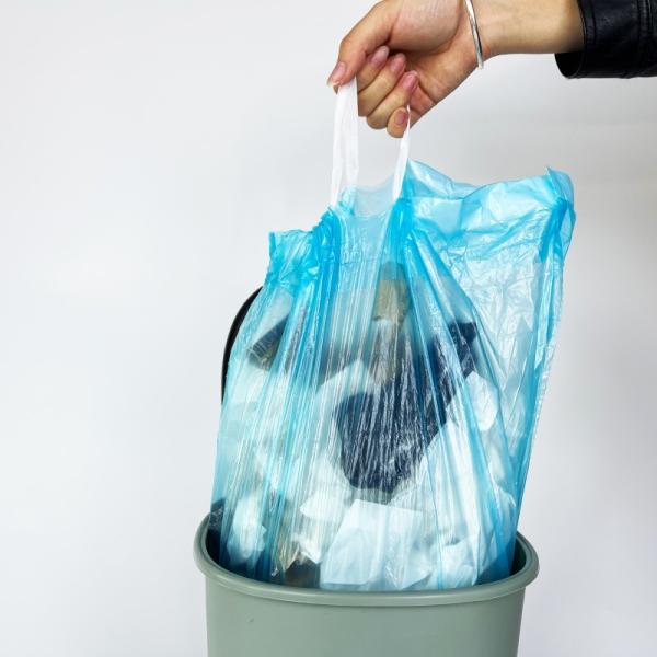 Quality Offset Printing Clear 5 Pieces Roll Set Plastic Garbage Bag Custom Order from for sale