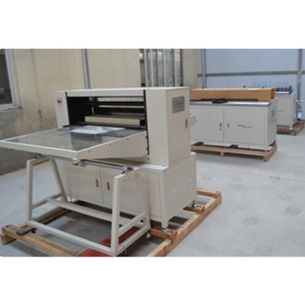 Quality 110pleats/min Paper Mini Knife Pleating Machine 1.1kw 0.6MPa for sale