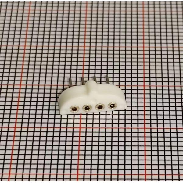 Quality 2mm Female Header 4 Pin 1x4P Curved Belt Convex for sale