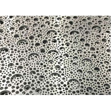 Quality Laser Cutting Perforated Metal Panels With Creative abd Contemporary Patterns for sale