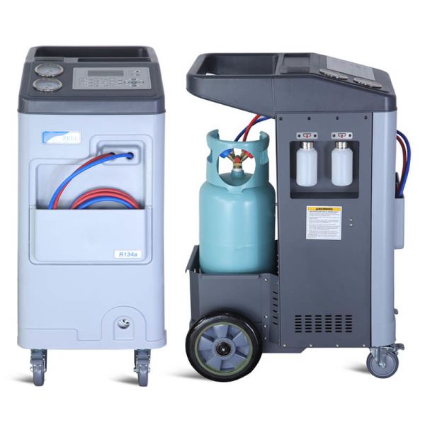 Quality Fully Automatic Auto AC Reclaimer R134a Freon Recovery Machine for sale