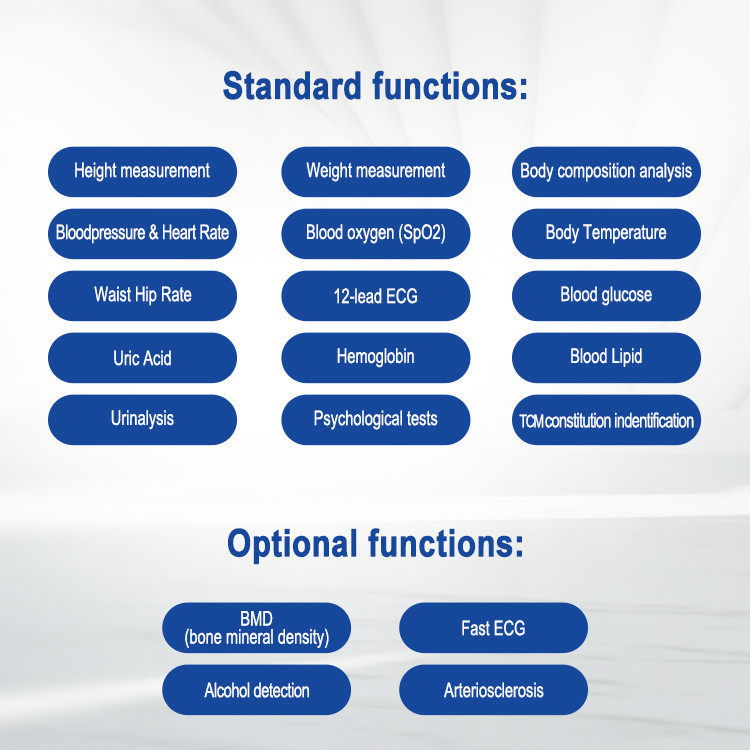 Quality HW-V7000 Telemedicine Body Analyzer Customized OEM Support for Full Health Check for sale