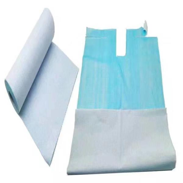 Quality Patient Disposable Dental Bib Roll Waterproof Dental Apron Dental Consumable for sale
