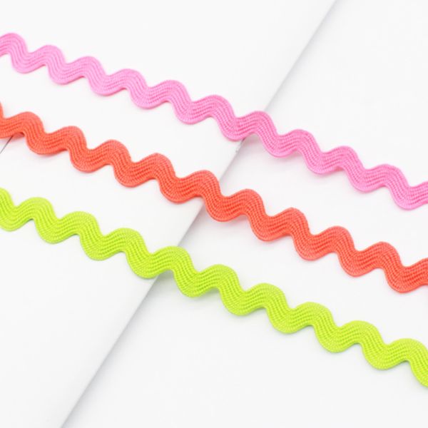 Quality 100% Polyester Rick Rack Ribbon for sale