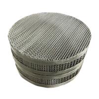 Quality Stainless Steel 304 Knitted Wire Mesh 250y Metal Structured Packing for sale