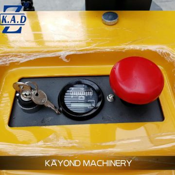 Quality Integrated 1.5T DC Motor 2.2KW Walkie 3.5m Pallet Lift Stacker for sale