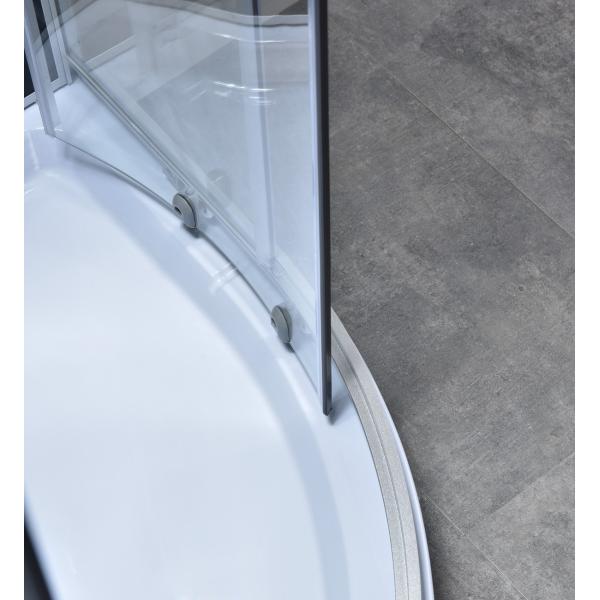 Quality 31''X31''X75'' Bathroom Shower Cubicle Tempered Glass for sale