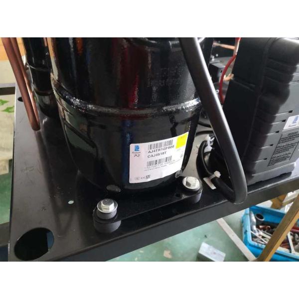 Quality CAJ2446ZBR CAJ2446Z Refrigeration Compressor Condensing Unit R404a 1hp for sale