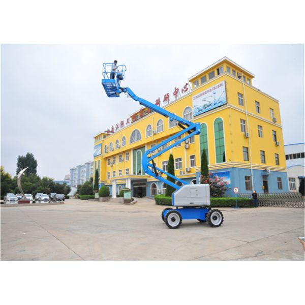 Quality Z-52 16M Electric Articulating Boom Lift US Imported Parts Heavy Duty for sale