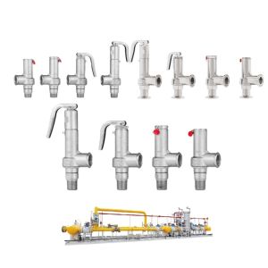 Quality Brand New VYC 995 985 964 Safety Valve Steam Air Gas Industrial Pressure Relief for sale