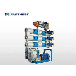 Quality Steel Prawn Feed Pellet Machine , Pellet Mill Machine 1 Year Warranty for sale