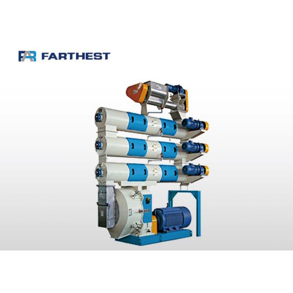 Quality Multiple Conditioners Feed Processing Machine For Vannamei Shrimp Feed for sale