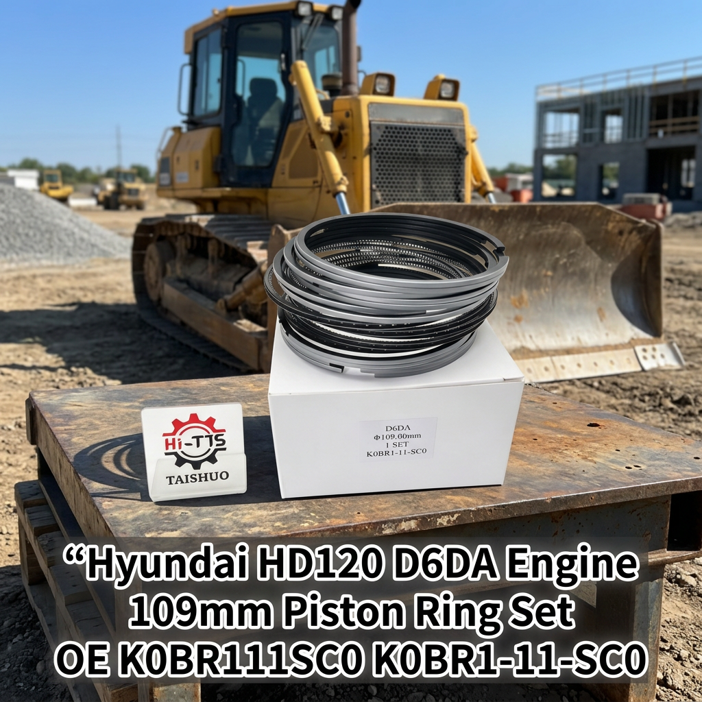 Quality Excavator Engine Parts 109mm D6DA Piston Ring Set For Hyundai HD120 Truck OE for sale