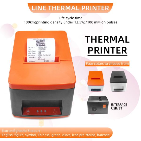 Quality AC Adapter Included 58mm Usb Bluetooth Thermal Printer for Barcode and Receipt for sale