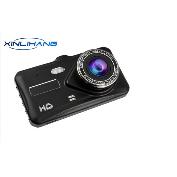 Quality 4 Inch Dashboard Mounted Dash Cam Front And Rear CMOS sensor for sale