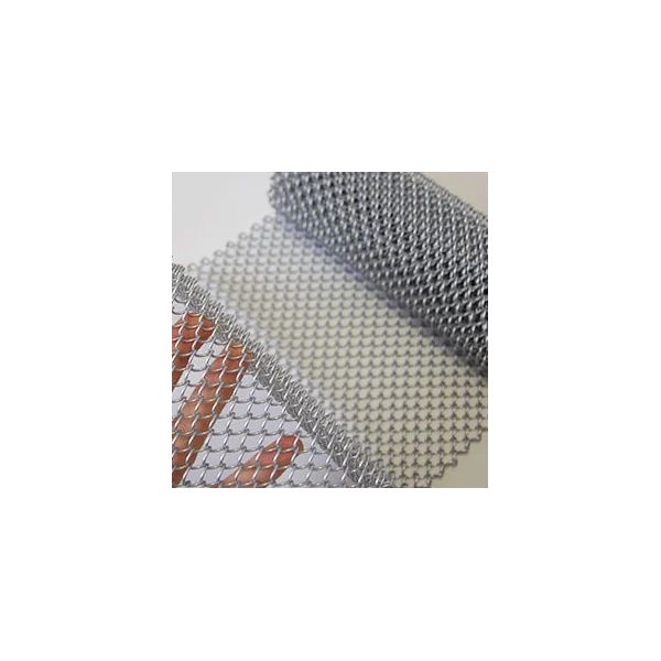 Quality Construction Metal Coil Drapery Incombustible With 7x7 Rope Construct for sale