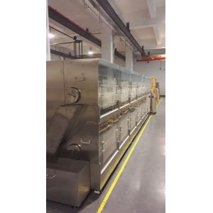 Quality 2x4 Arrangement 50kg Capacity Soft Capsule Tumbler Dryer with 18-30rpm Cage for sale