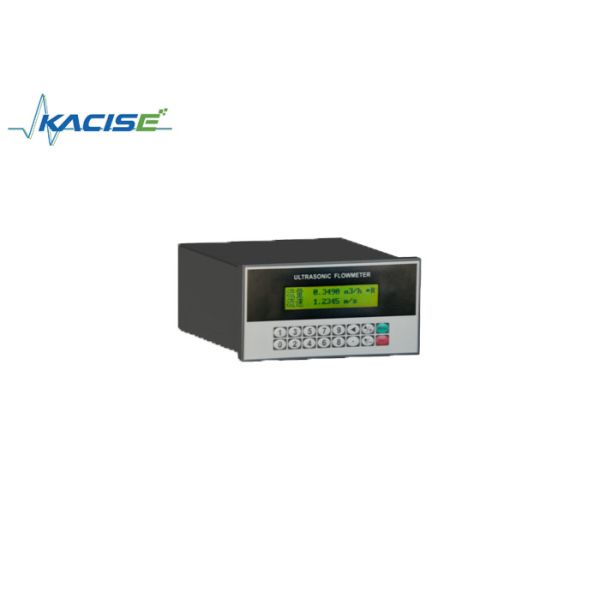 Quality Panel Mounted Ultrasonic Flow Meter with Double Power Supply RS485 Communication for sale