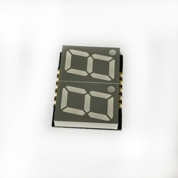 Quality 0.56 Inch SMD White 7 Segment Display 2 Digit Common Anode low power for sale