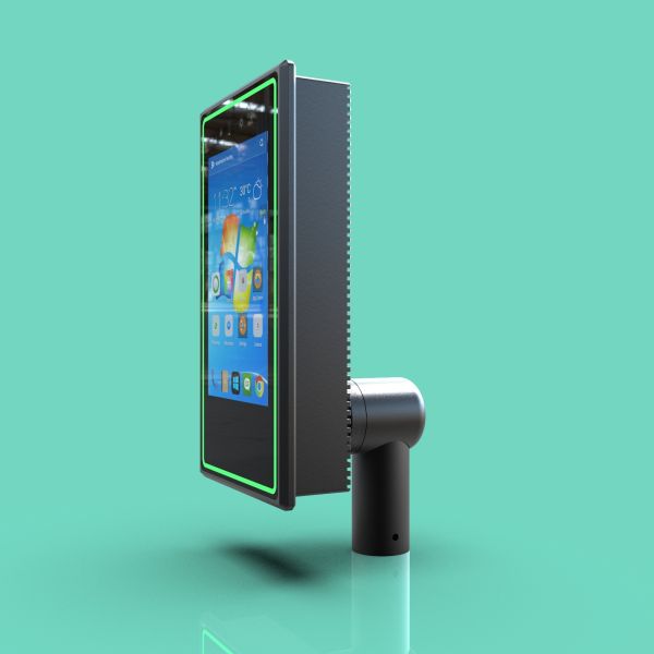 Quality Wall Mounted Face Recognition Terminal 5 Inch LCD Screen 700*1280 for sale