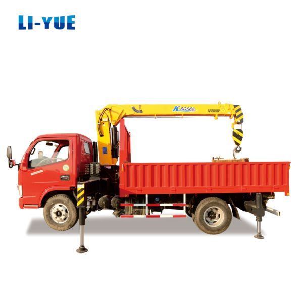 Quality High Efficiency 4 Tons Hydraulic Truck Mounted Crane Manipulator Loader Crane for sale