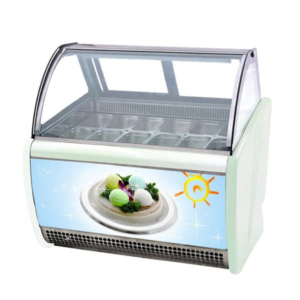 Quality Gelato Ice Cream Display Freezer for sale