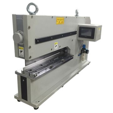 Quality PCB V-Cut Machine With Solid Iron Frame And 2 Sharp Linear Blades for sale