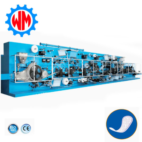 Quality Full Servo Sanitary Napkin Making Machine Manufacturing Line with CE for sale