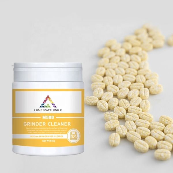 Quality 500g Natural Grains Grinder Cleaning Tablets for Effective Coffee Grinder for sale