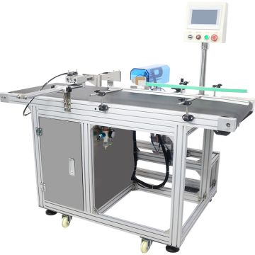 Quality 120 KG Capacity Side Soft Card Suction Blowing Labeling Machine for Fragile for sale