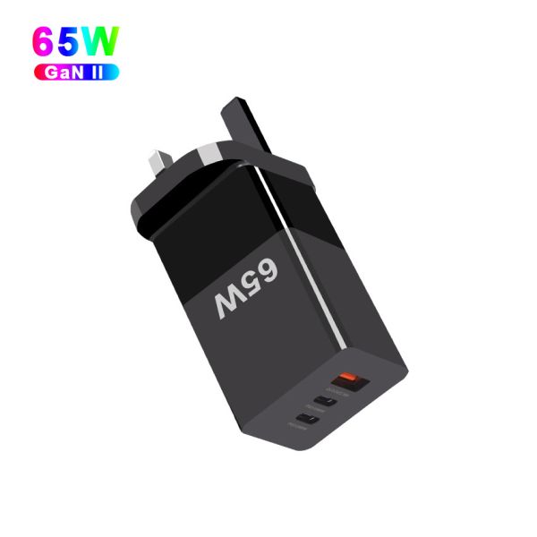 Quality 65W GaN USB-C Fast Charger with PPS and Three Ports for sale
