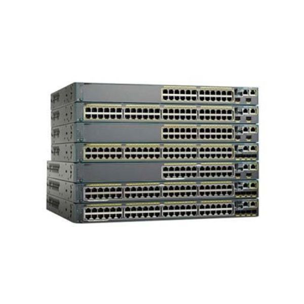 Quality WS-C2960G-24TC-L Cisco Catalyst 24 Port Gigabit Ethernet Network Switch 4 x T/SFP Uplinks for sale