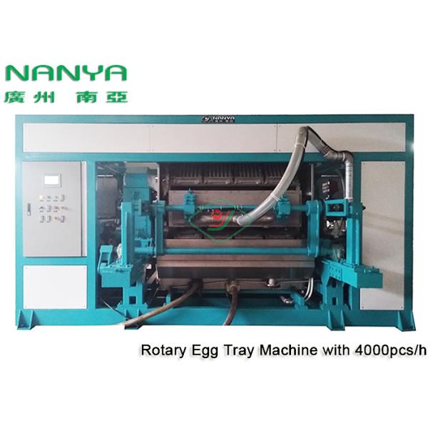 Quality Automatic Pulp Molding Equipment / Rotary Recycle Paper Egg Tray Manufacturing for sale