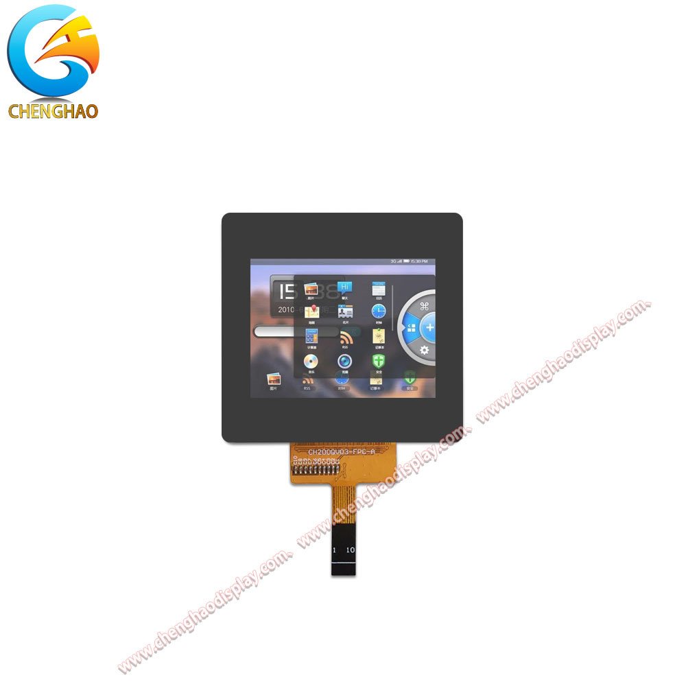 Quality 1000 High Brightness Small Lcd Panel 320*240 Pixels with Black Glass Cover for sale