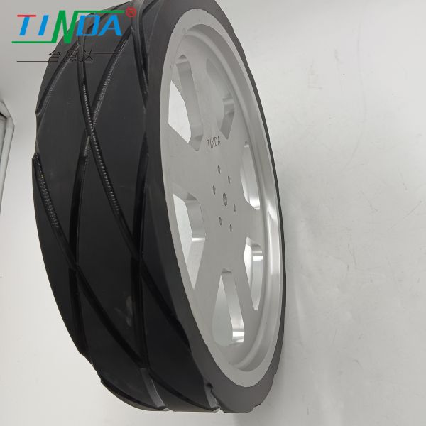 Quality Customized Load Ball Bearing Omnidirectional AGV Drive Wheel With Wear for sale