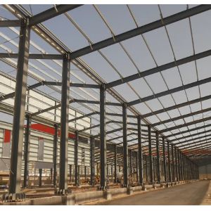 Quality Open Span Design Prefabricated Steel Workshops Q235B Q355B Space Metal Buildings for sale
