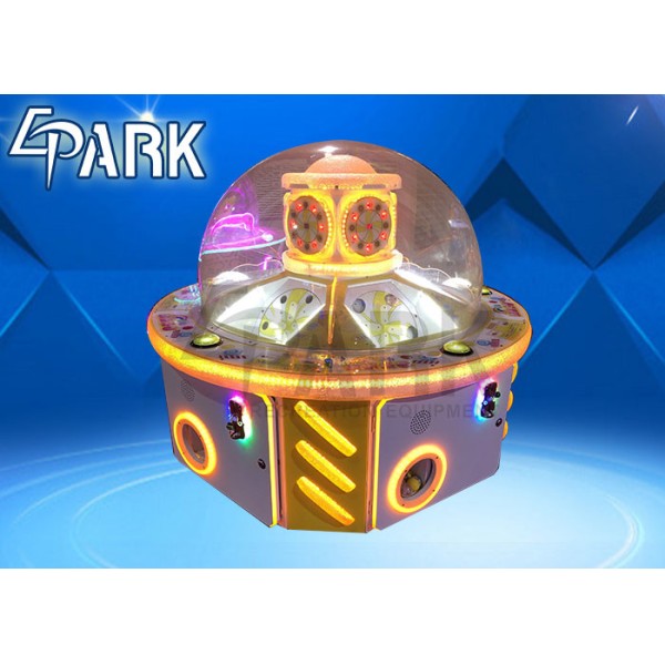 Quality Led Light Kids Crane Arcade Machine Fun Paradise Interactive Catch Gift Machine Coin Pusher for sale