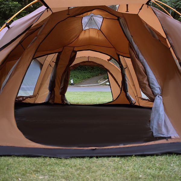 Quality Double Layer Breathable 190T Polyester Pop Up Camping Tent for sale