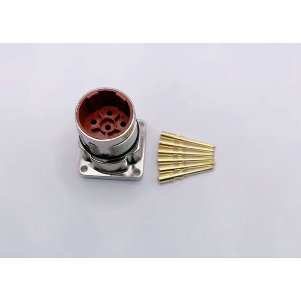 Quality M23 Power Circular Wire Connector 6 Pin Servo Encoder Female Male Crimp Wire for sale