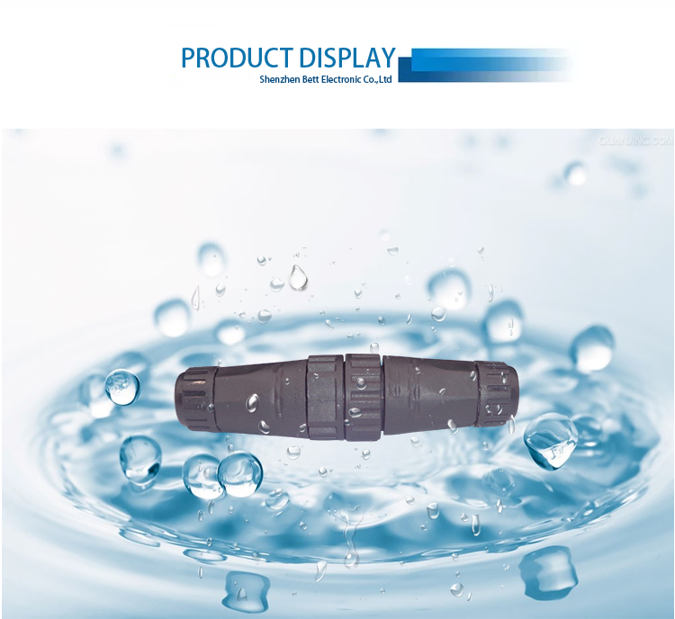 Ip68 M23 High Current Waterproof Connector Male And Female Plug